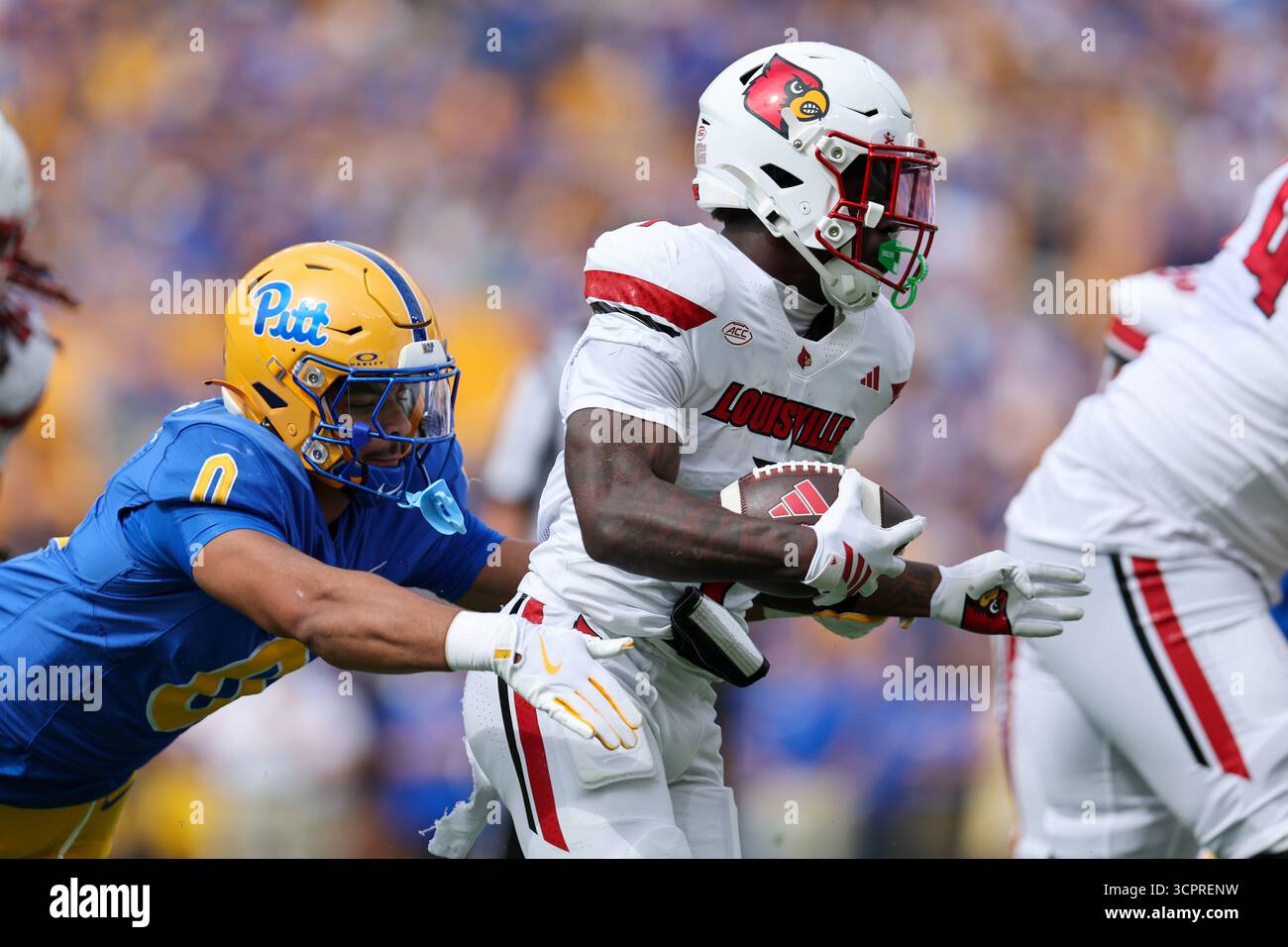 PITTSBURGH, PA - SEPTEMBER 27: Louisville Cardinals running back Isaac ...