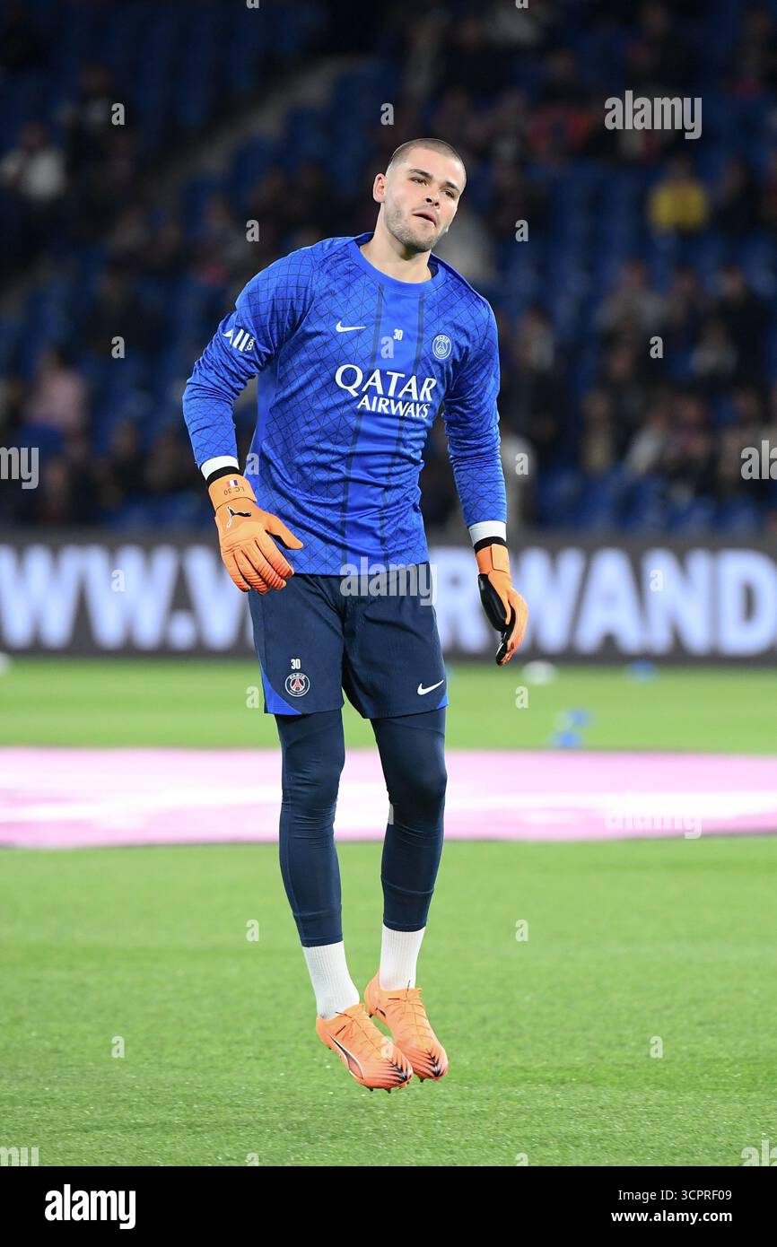 30 Lucas CHEVALIER (psg) during the Ligue 1 McDonald's match between ...