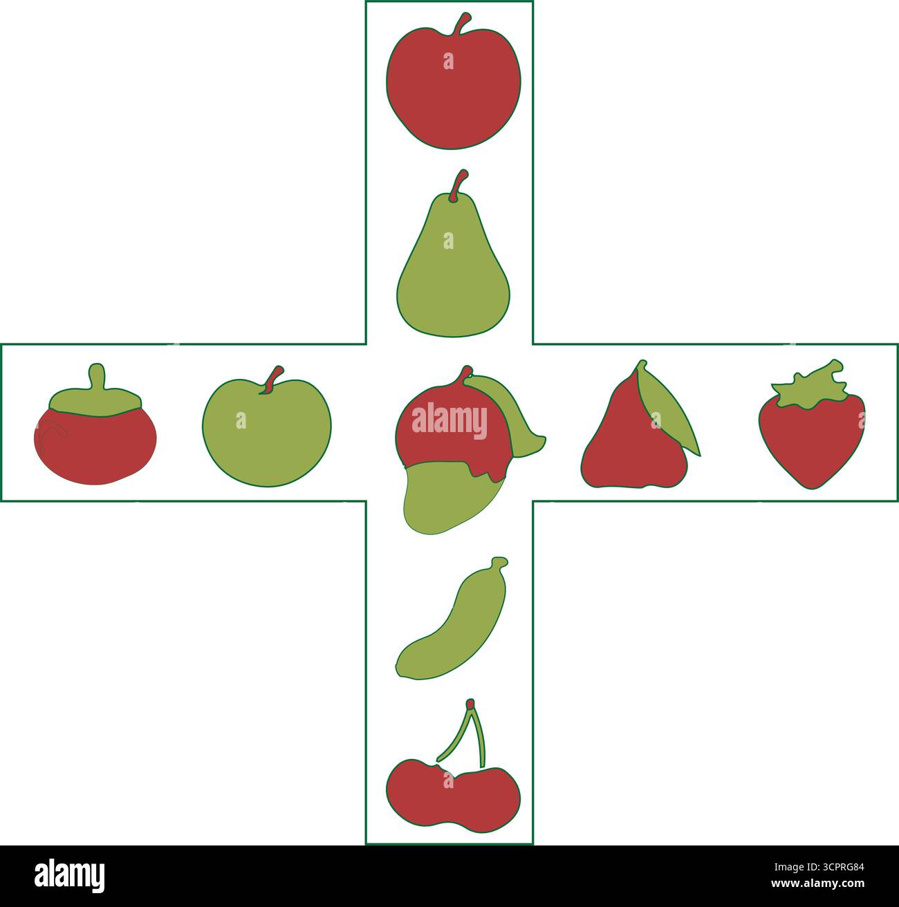 Fruit composite Stock Vector Images - Alamy