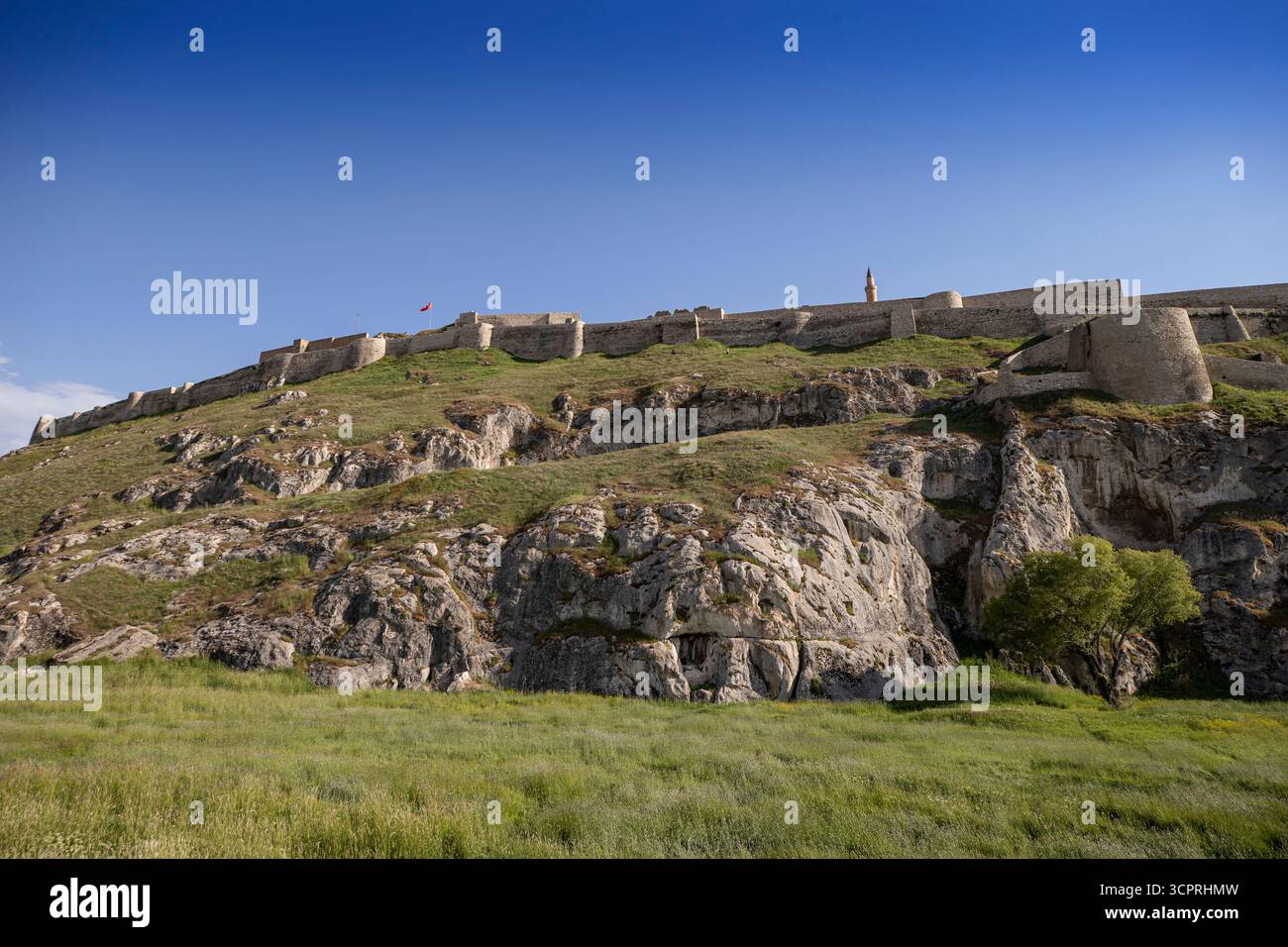 Ancient Van Castle in Turkey Stock Photo - Alamy
