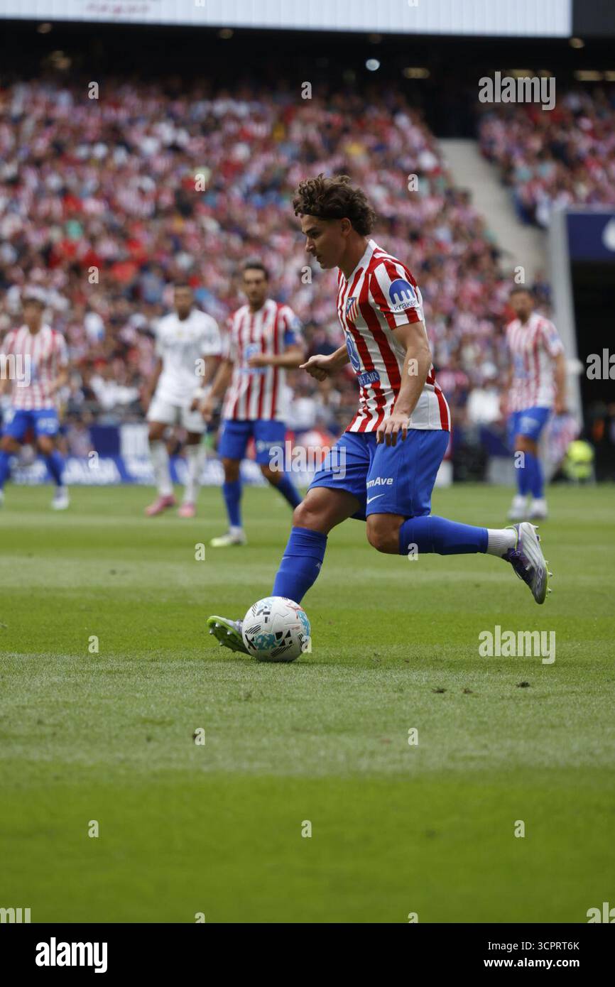 MADRID, SPAIN - SEPTEMBER 27, 2025: Julian Alvarez during LaLiga match ...