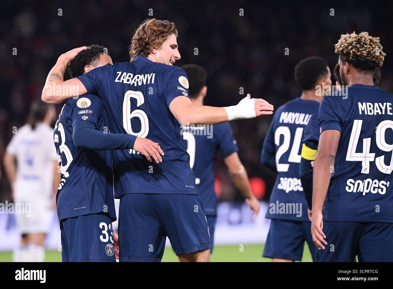 06 Illya ZABARNYI (psg) during the Ligue 1 McDonald's match between ...