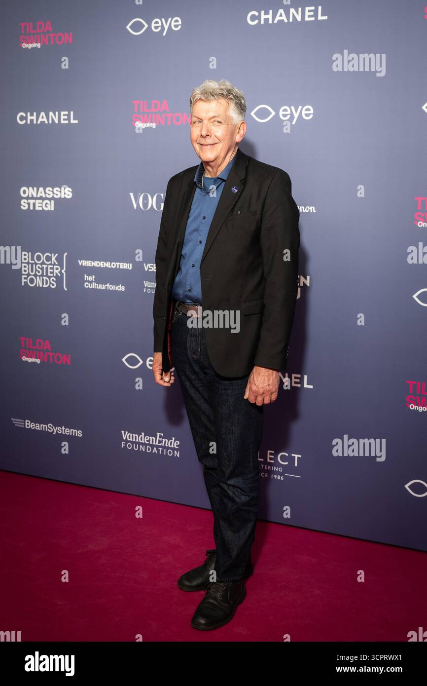 AMSTERDAM – Marc van Warmerdam arrives at Eye Filmmuseum for the ...