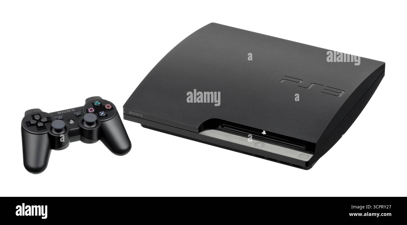 Sony ps3 dualshock controller hi-res stock photography and images - Alamy