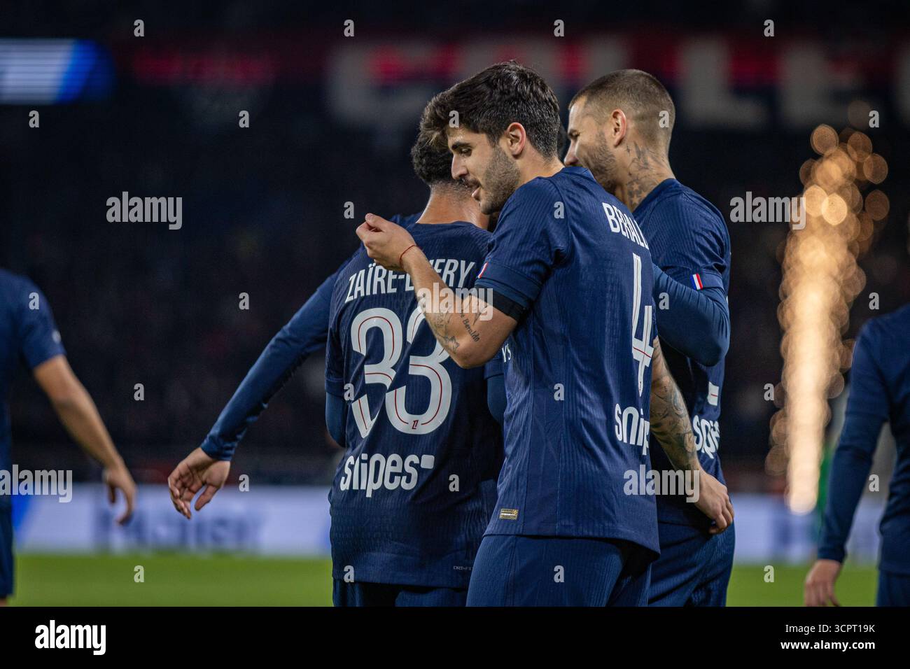 Lucas BERALDO of PSG during the French championship Ligue 1 football ...