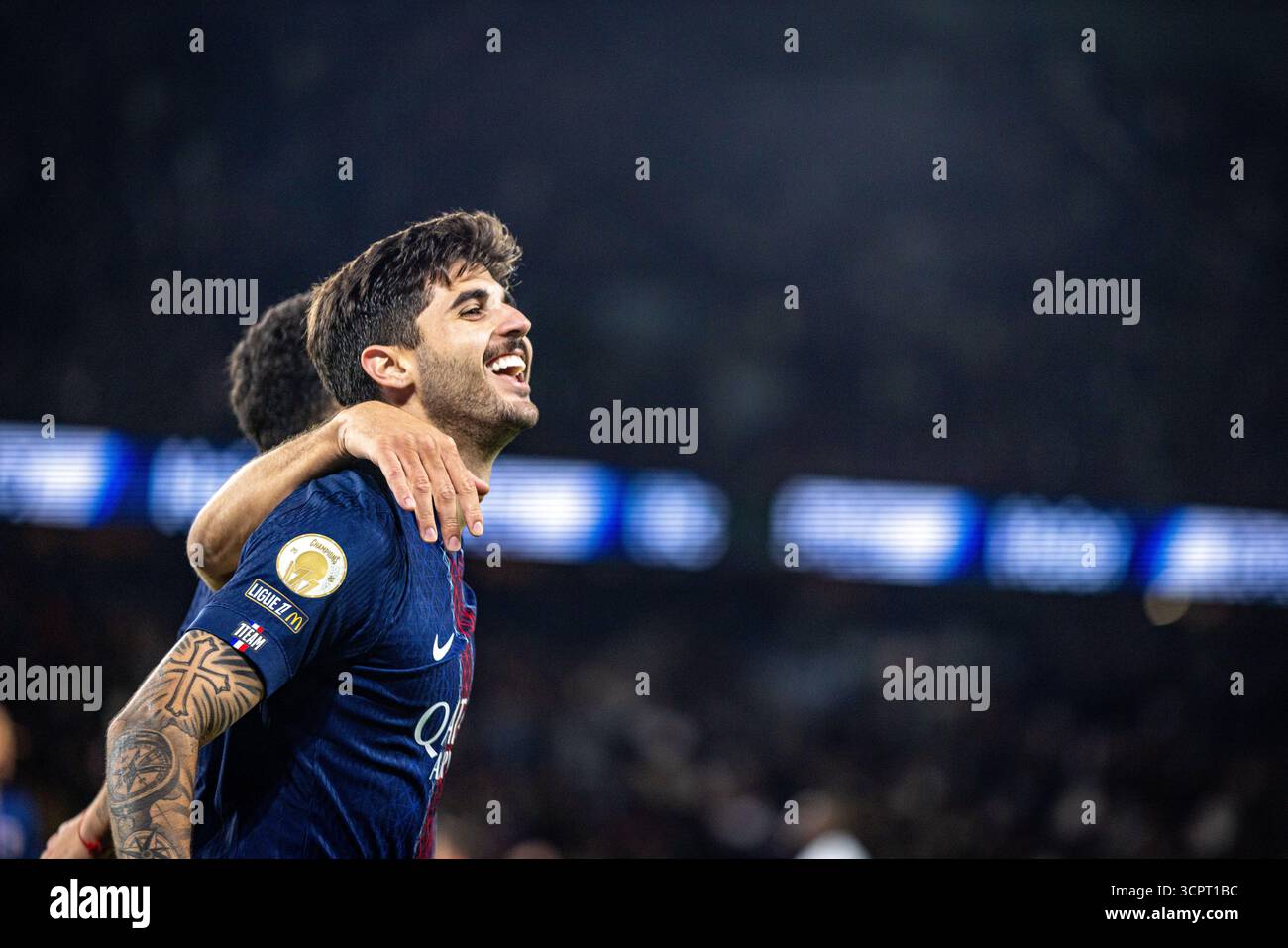 Lucas BERALDO of PSG during the French championship Ligue 1 football ...
