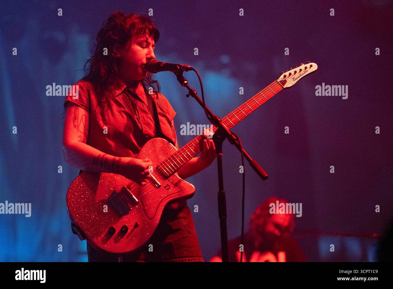 September 27, 2025: Karly Hartzman with Wednesday band performing at ...