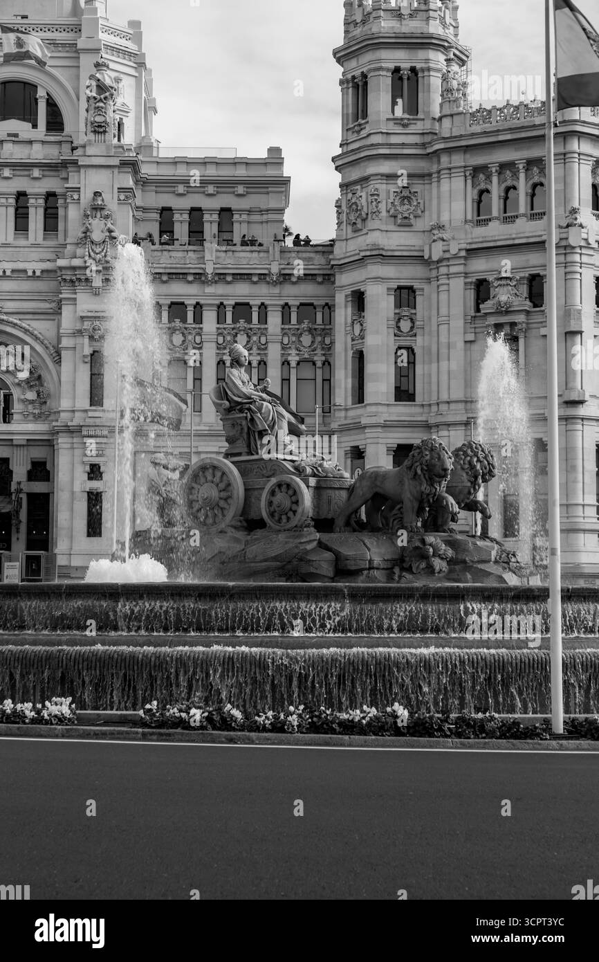 Street scene palace de Black and White Stock Photos & Images - Alamy