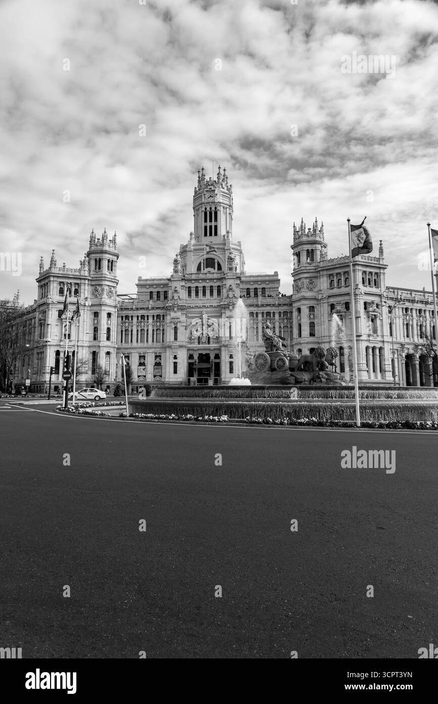Street scene palace de Black and White Stock Photos & Images - Alamy