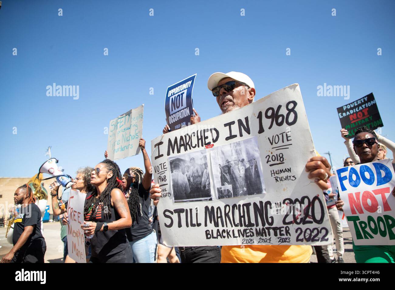 Joe Calhoun, who marched with the Memphis Sanitation Strike as an 18 ...