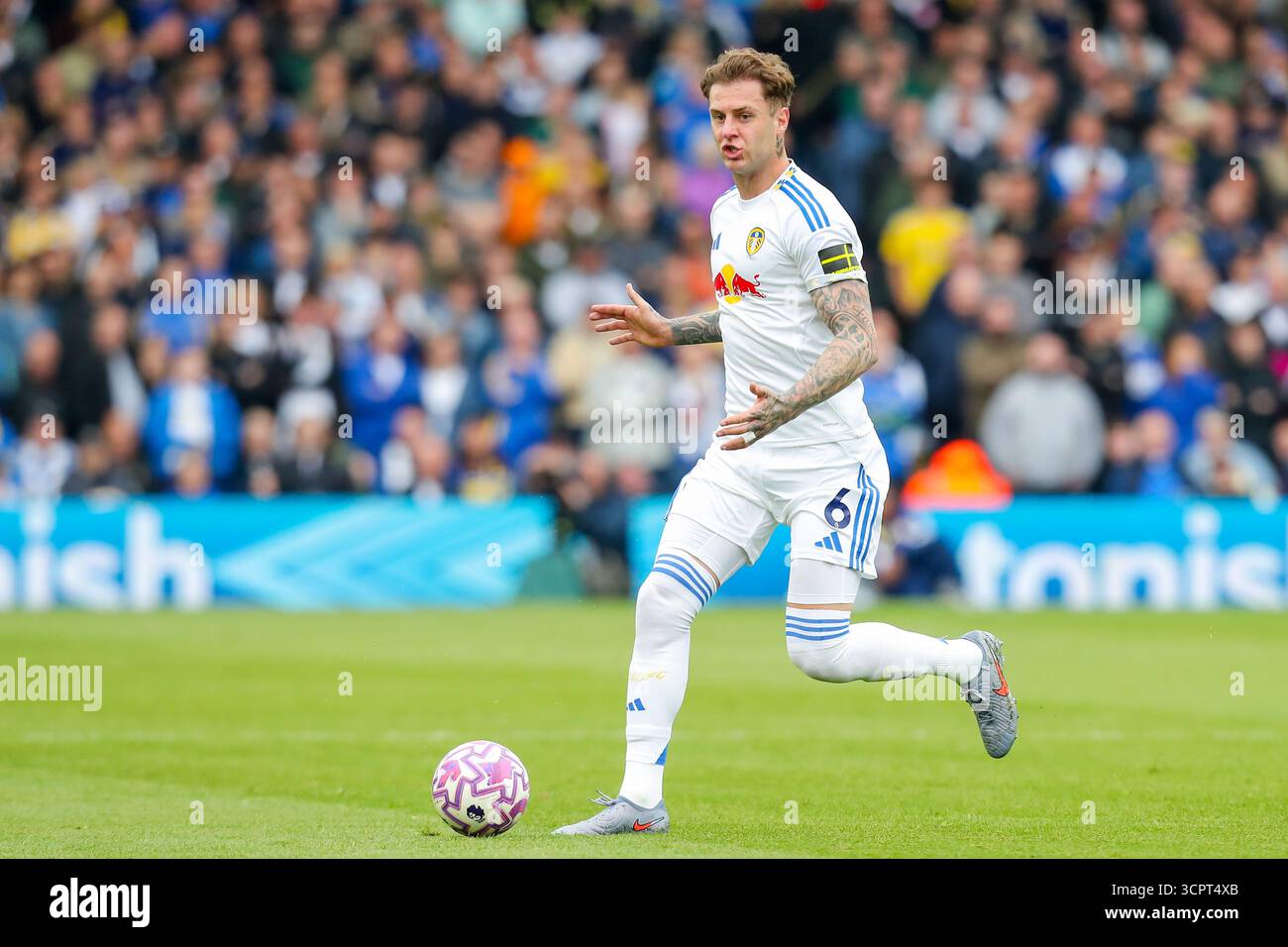 Joe Rodon Of Leeds United during the Leeds United FC v AFC Bournemouth ...