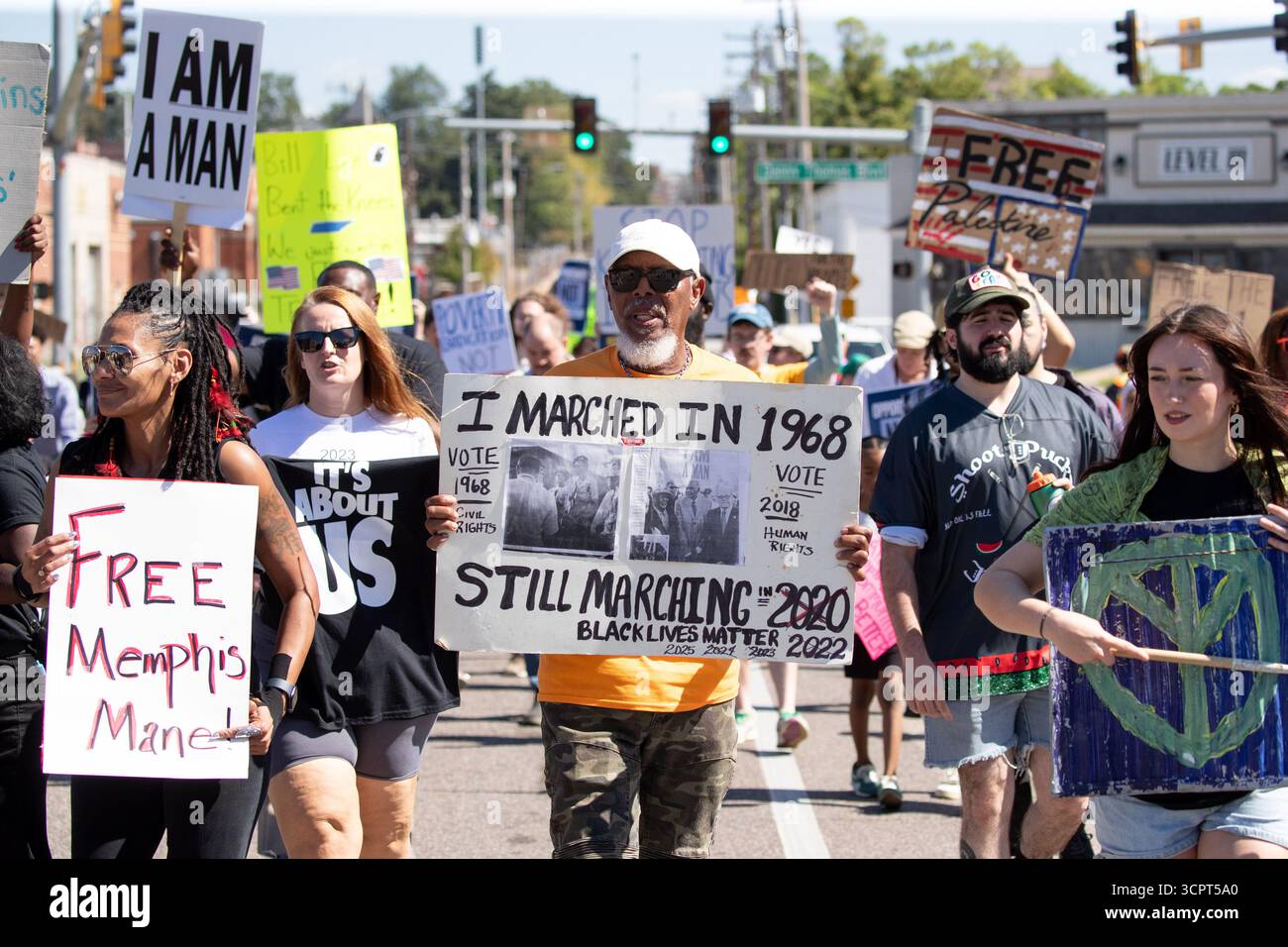 Joe Calhoun, who marched with the Memphis Sanitation Strike as an 18 ...
