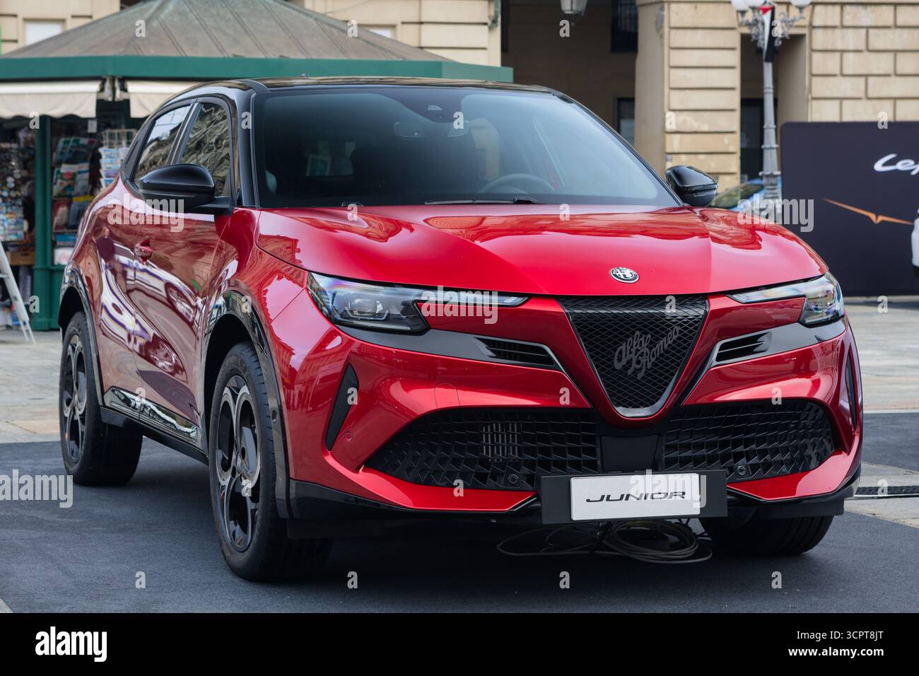 Turin, Italy. 27th September 2025. Alfa Romeo Junior at Turin Car Show ...