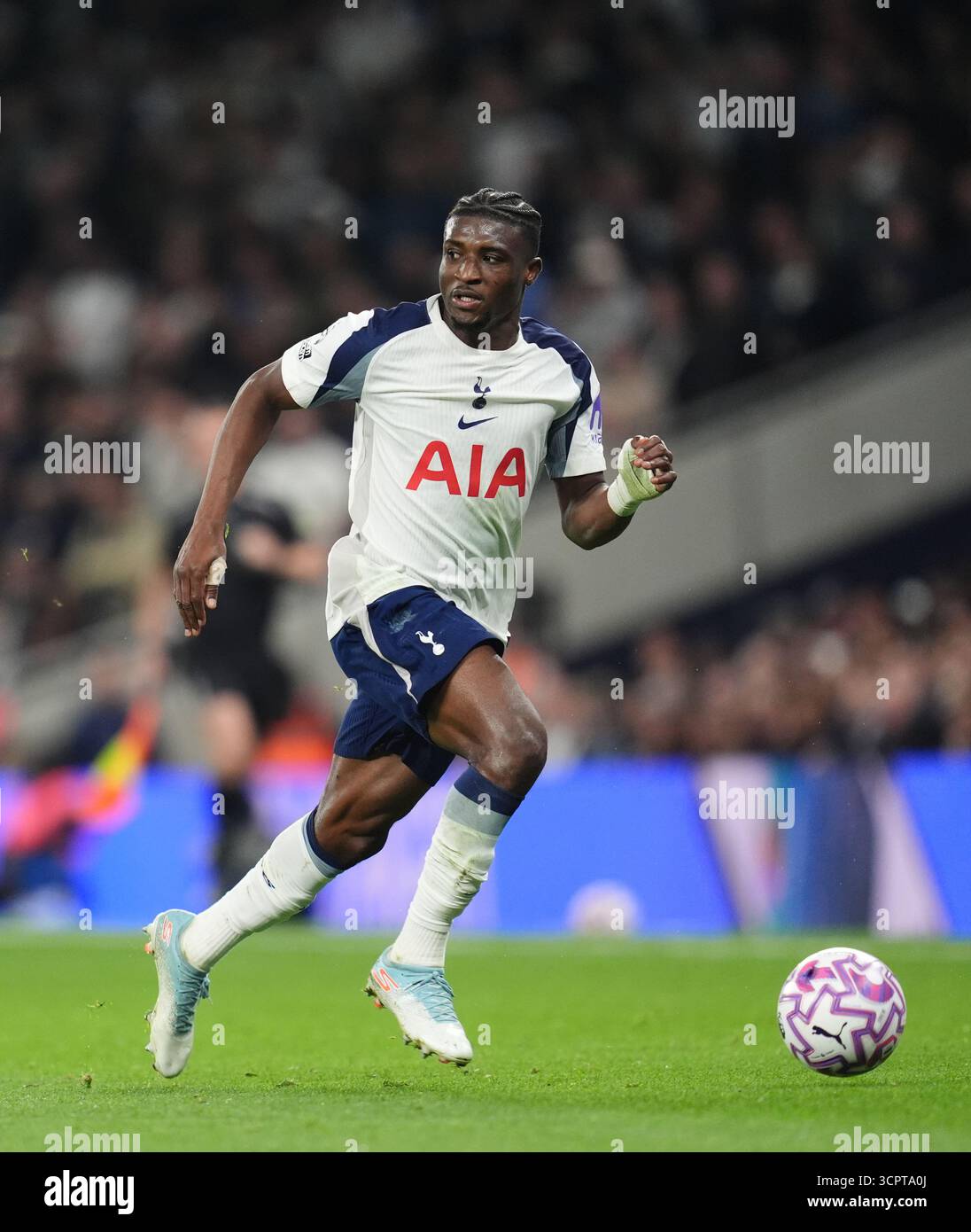 Tottenham Hotspur's Mohammed Kudus during the Premier League match at ...