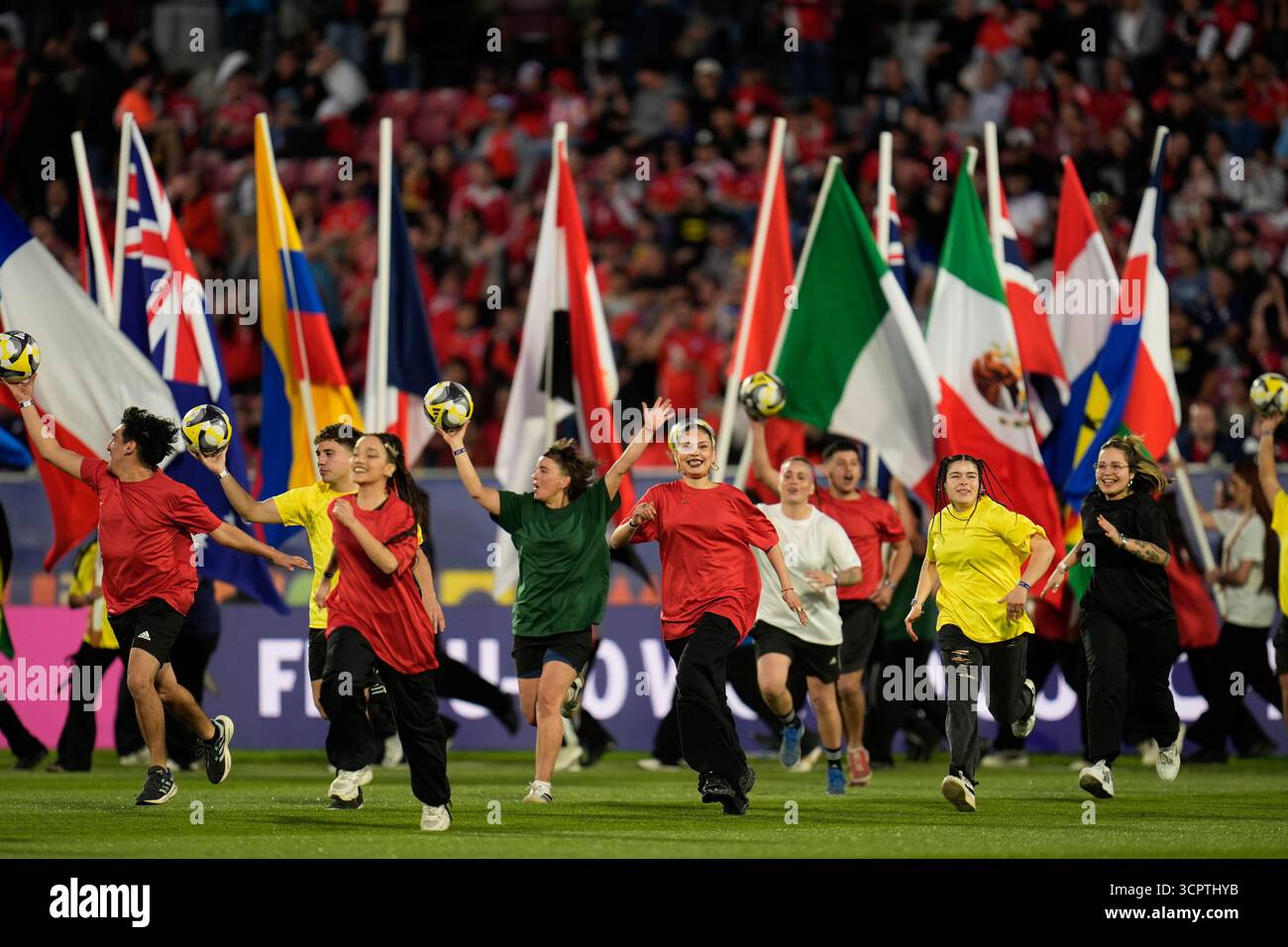 Artists perform during the inauguration ceremony of the FIFA U-20 World ...