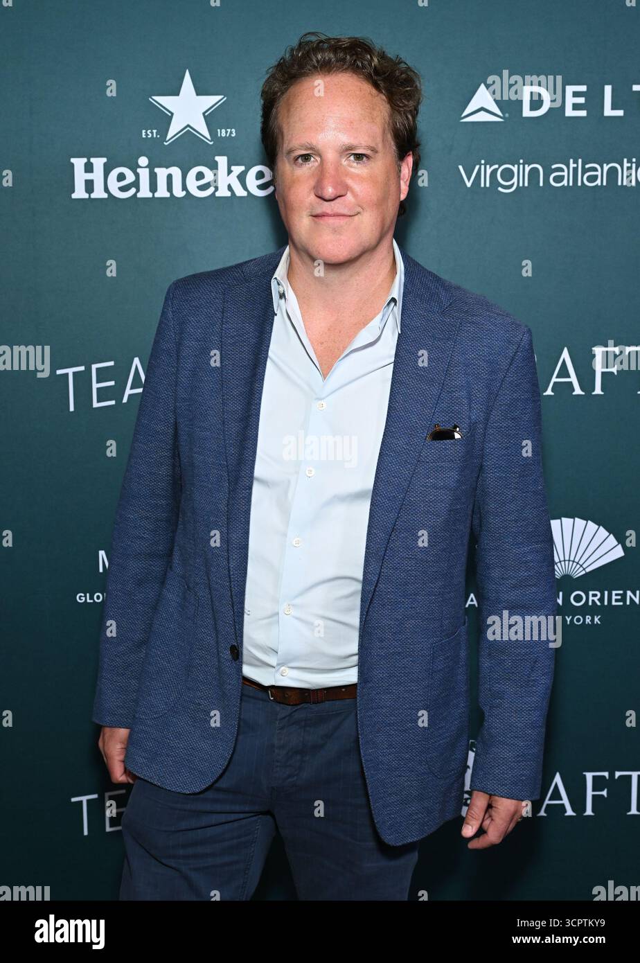 Patch Darragh attends BAFTA North America's New York Tea Party at the ...