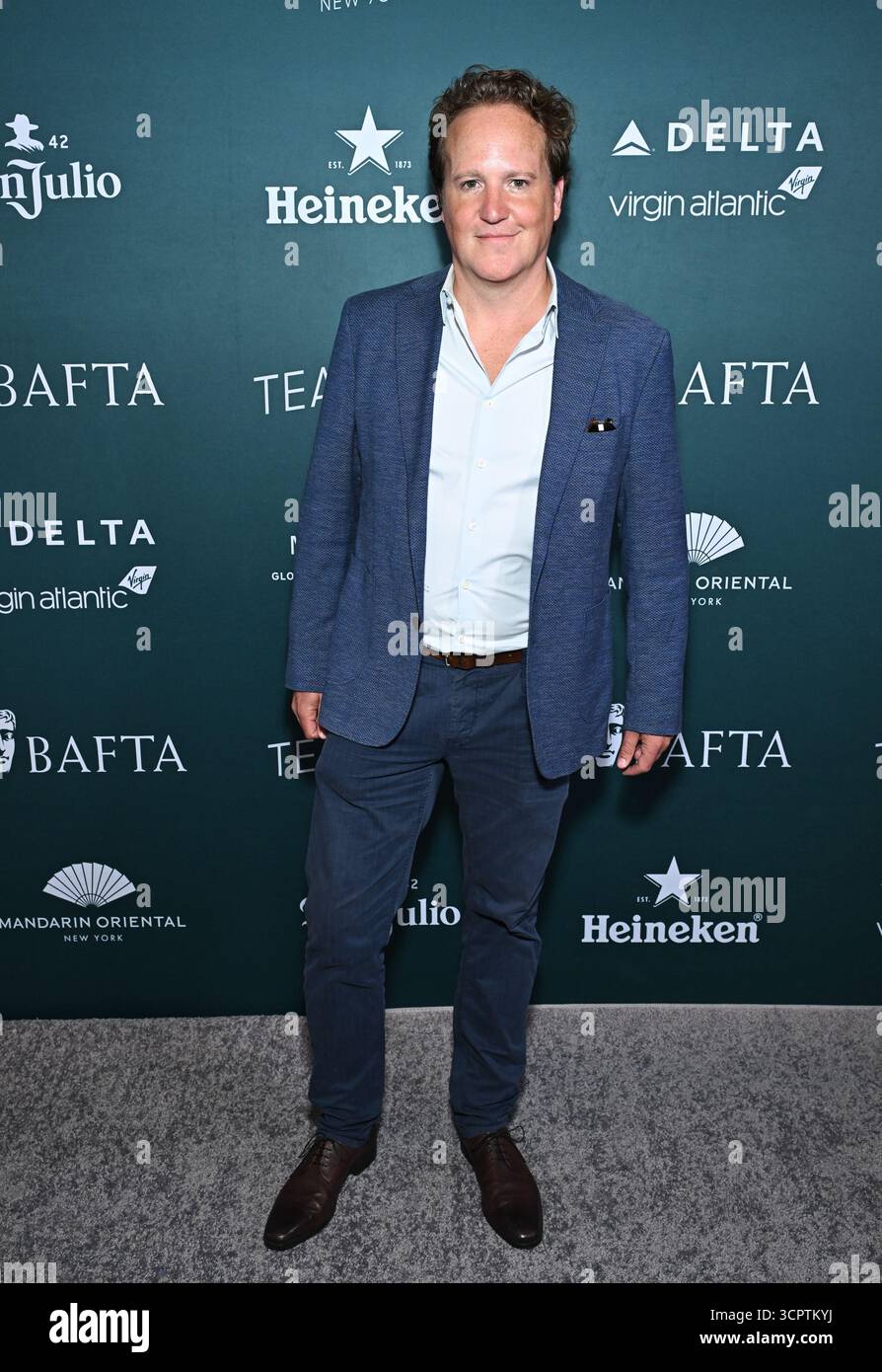 Patch Darragh attends BAFTA North America's New York Tea Party at the ...