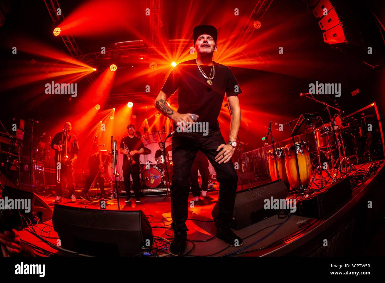 Milan Italy. 27th sept 2025. The American band LOWDOWN BRASS BAND ...