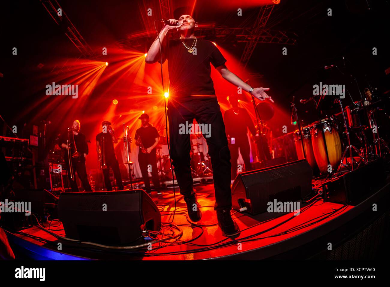 Milan Italy. 27th sept 2025. The American band LOWDOWN BRASS BAND ...