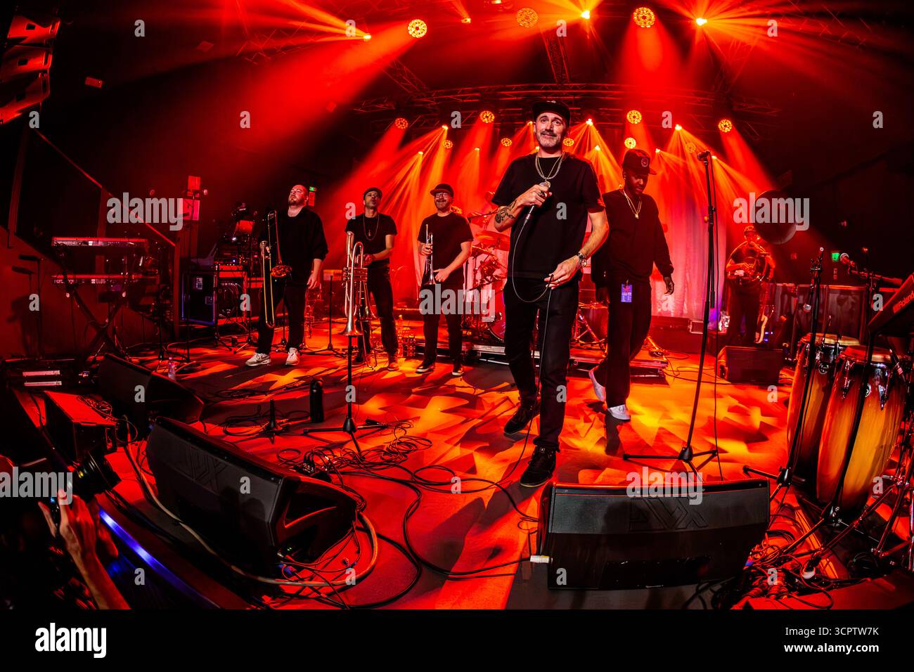 Milan Italy. 27th sept 2025. The American band LOWDOWN BRASS BAND ...
