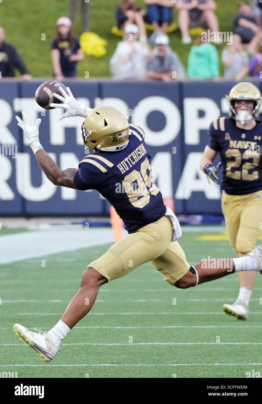 BALTIMORE, MD - SEPTEMBER 27: Navy Midshipmen wide receiver Luke ...