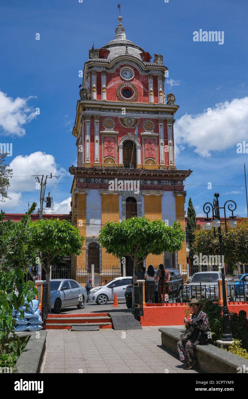 Solola, Guatemala - July 20, 2025: Central American Tower located in ...