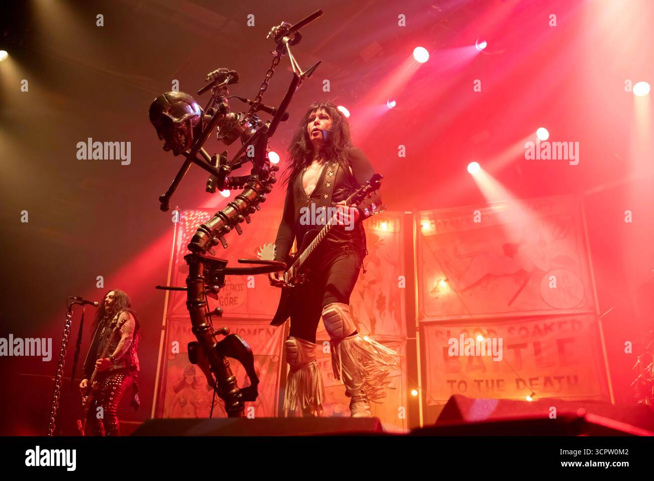 Manchester, England, 27th September, 2025. W.A.S.P. playing at o2 ...