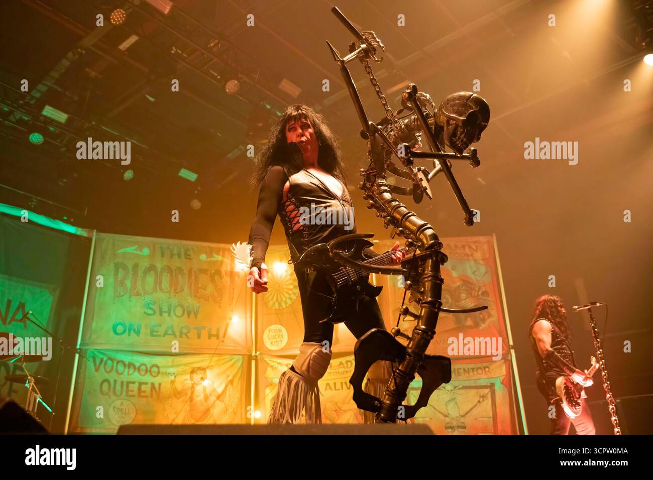 Manchester, England, 27th September, 2025. W.A.S.P. playing at o2 ...