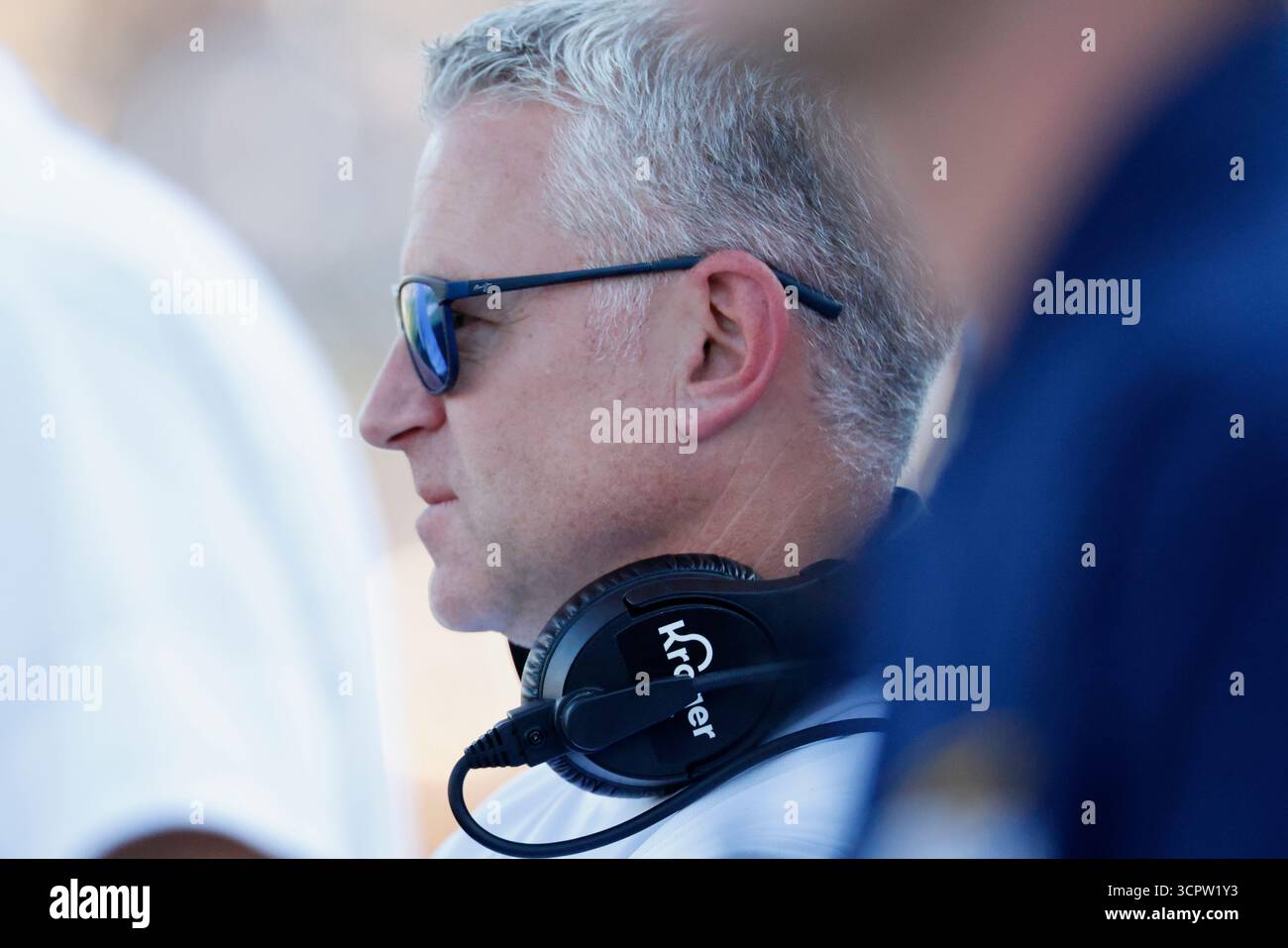 Toledo head coach Jason Candle on the sideline against the Akron during ...