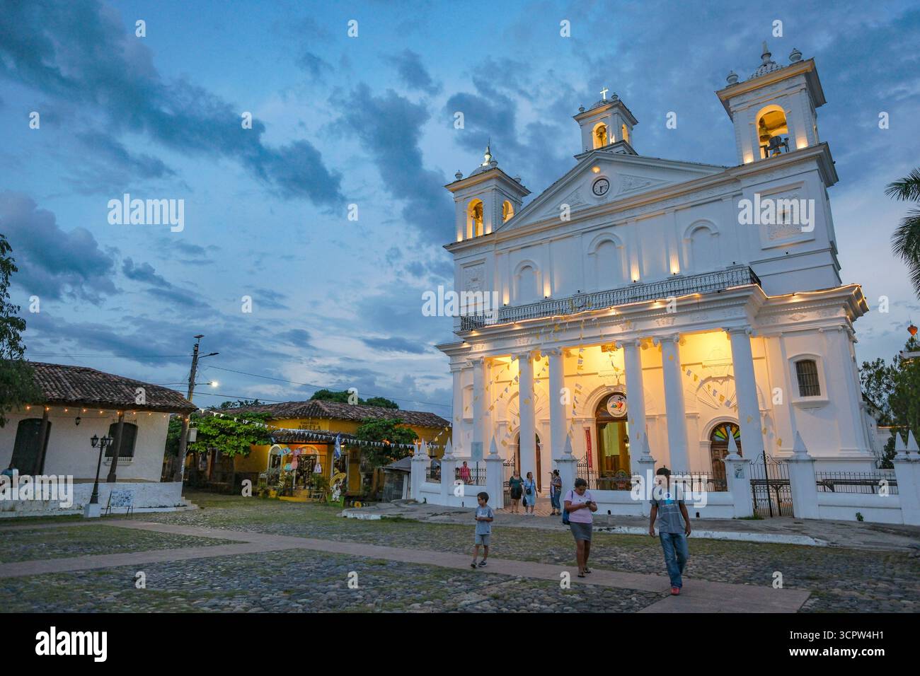 Suchitoto, El Salvador - August 28, 2025: Saint Lucia Church of ...