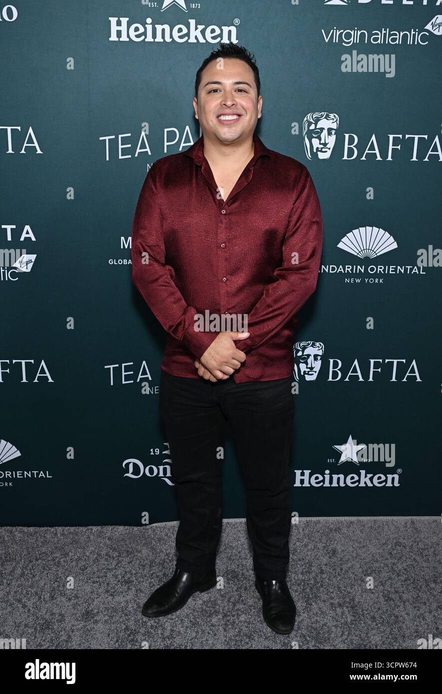 Christopher Renteria attends BAFTA North America's New York Tea Party ...