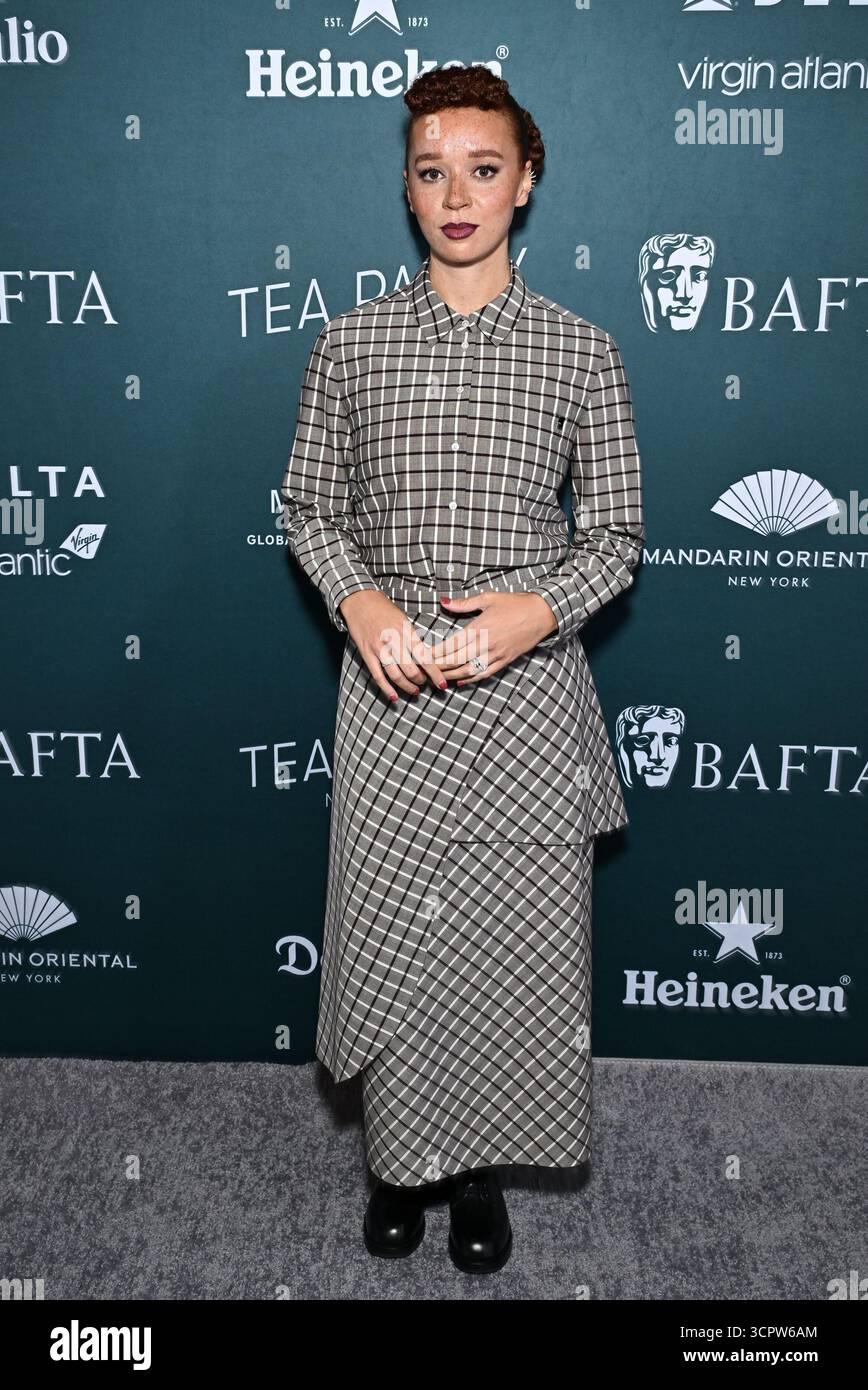 Erin Kellyman attends BAFTA North America's New York Tea Party at the ...