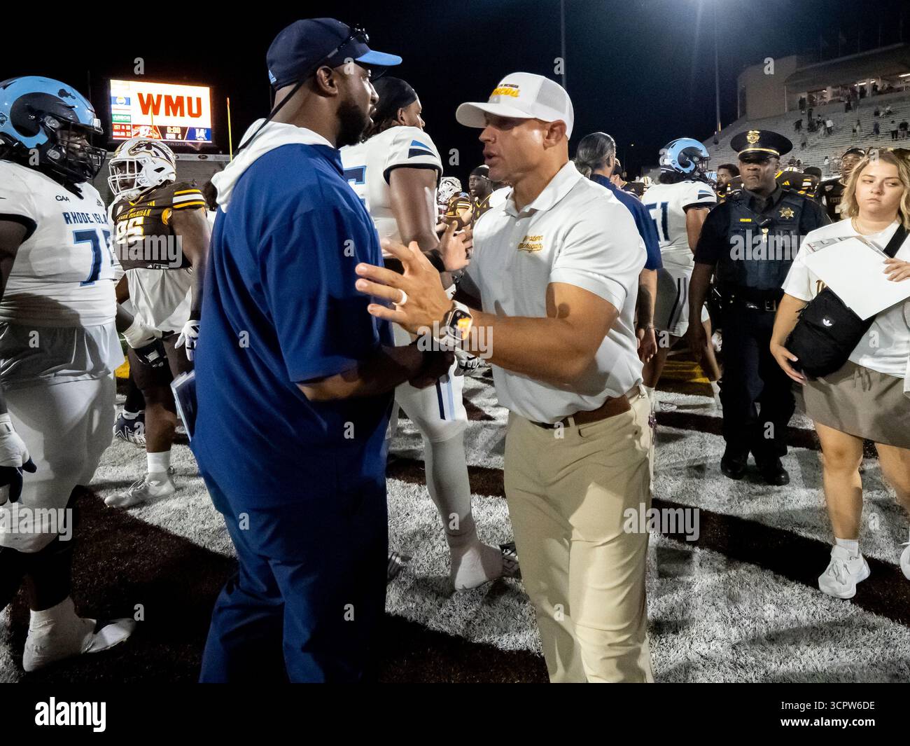 KALAMAZOO, MI - SEPTEMBER 27: Western Michigan Broncos head coach Lance ...