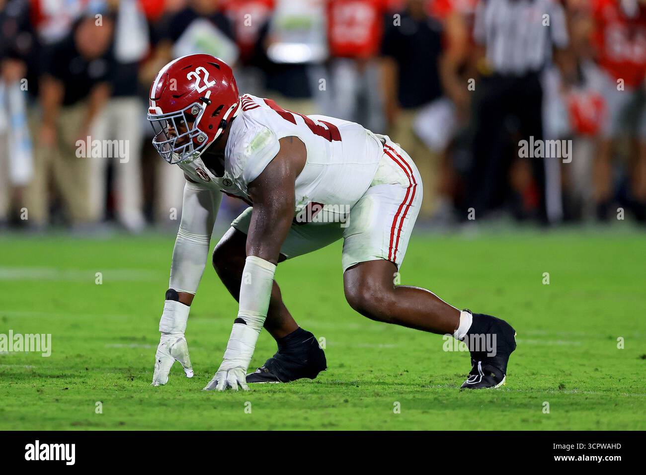 ATHENS, GA - SEPTEMBER 27: Defensive lineman LT Overton #22 of the ...