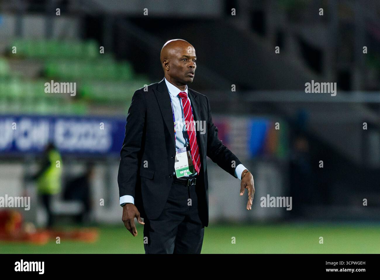Valparaiso, Chile - September 27: Panama Head Coach Jorge Dely during ...