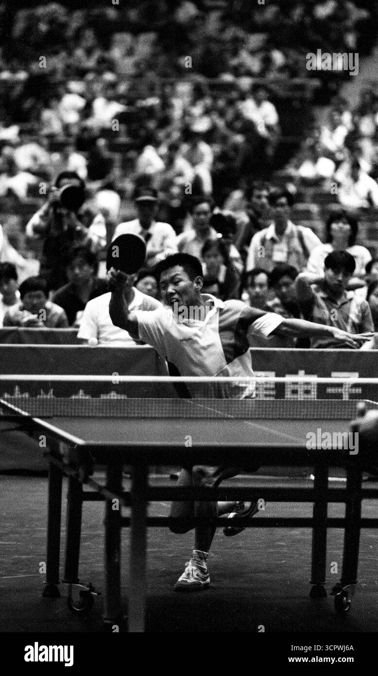 Tennis tournament crowd Black and White Stock Photos & Images - Alamy