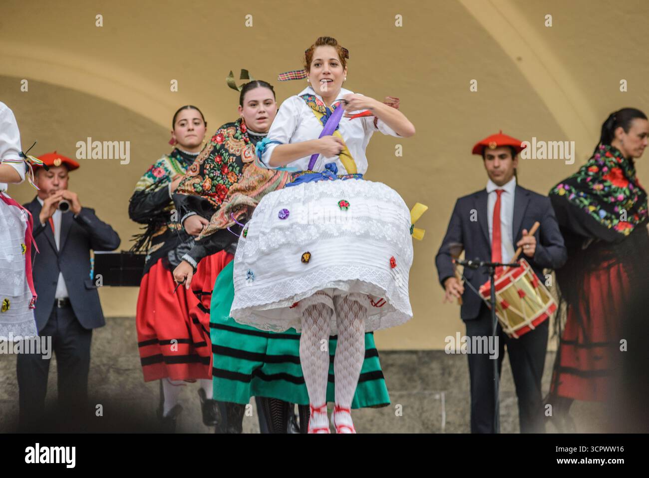 Logrono, La Rioja, SPAIN. September 27, 2025. The San Mateo festivities ...