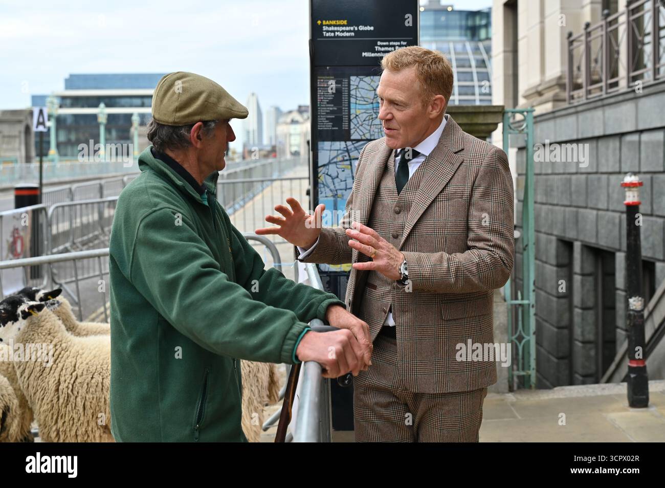 London, UK. 28 September 2025. Countryfile presenter and farmer Adam ...