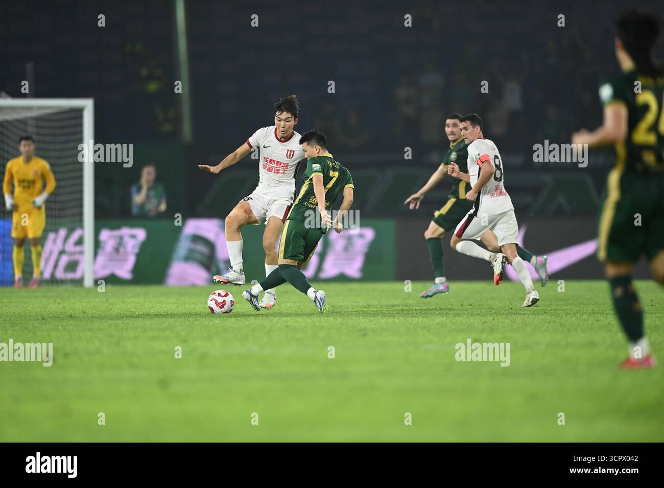 Zhejiang Professional Football Club 3-3 draw Chengdu Rongcheng Football ...