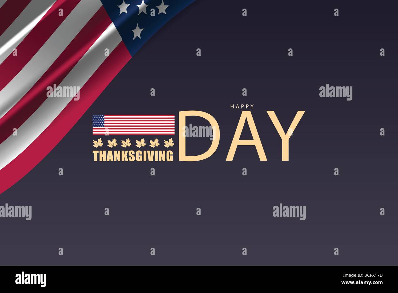 Greeting card template thanksgiving Stock Vector Images - Alamy