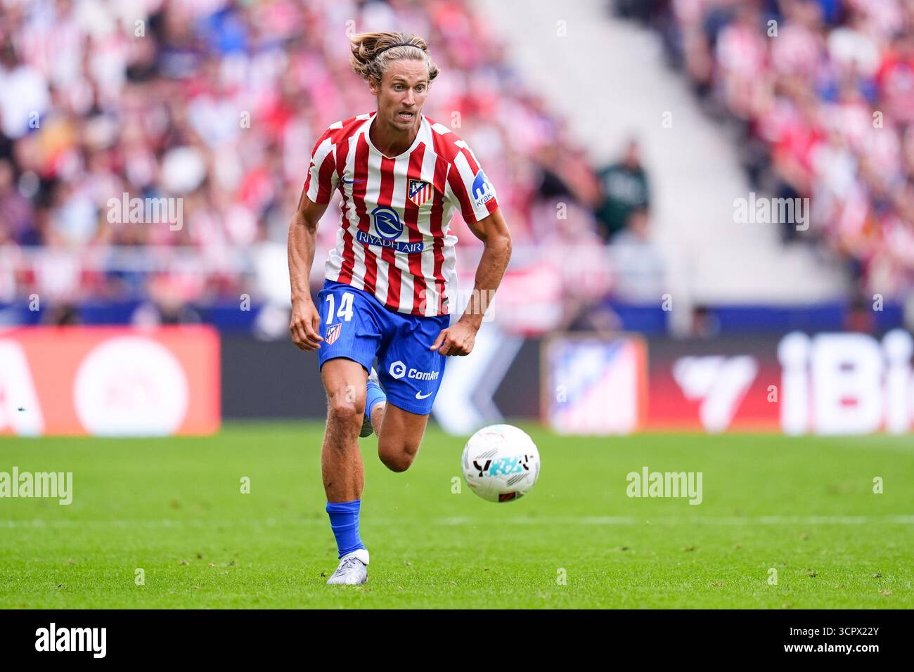 Marcos Llorente of Atletico de Madrid during the Spanish championship ...