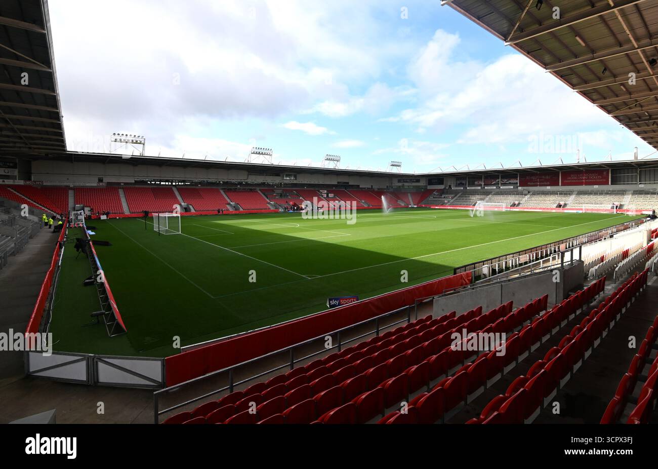 A general view from inside the stadium before the Barclays Women's ...
