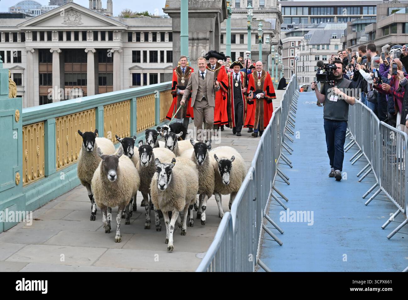 London, UK. 28 September 2025. Countryfile presenter and sheep farmer ...