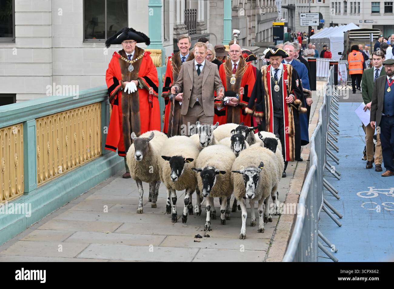 London, UK. 28 September 2025. Countryfile presenter and sheep farmer ...