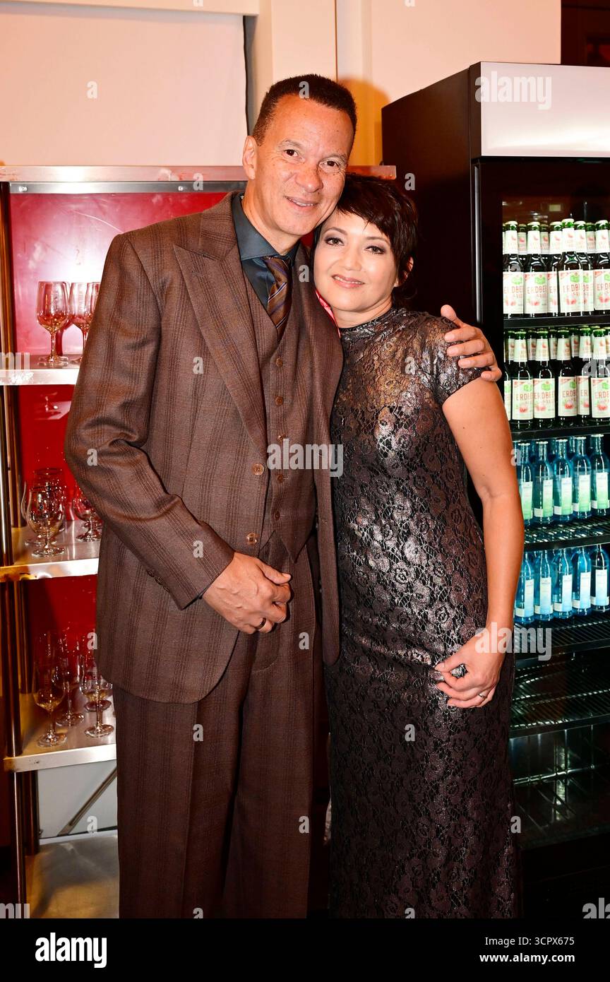 Madeleine Wehle mit Ehemann Mario Hensel bei der 17. Hope Gala 2025 im ...