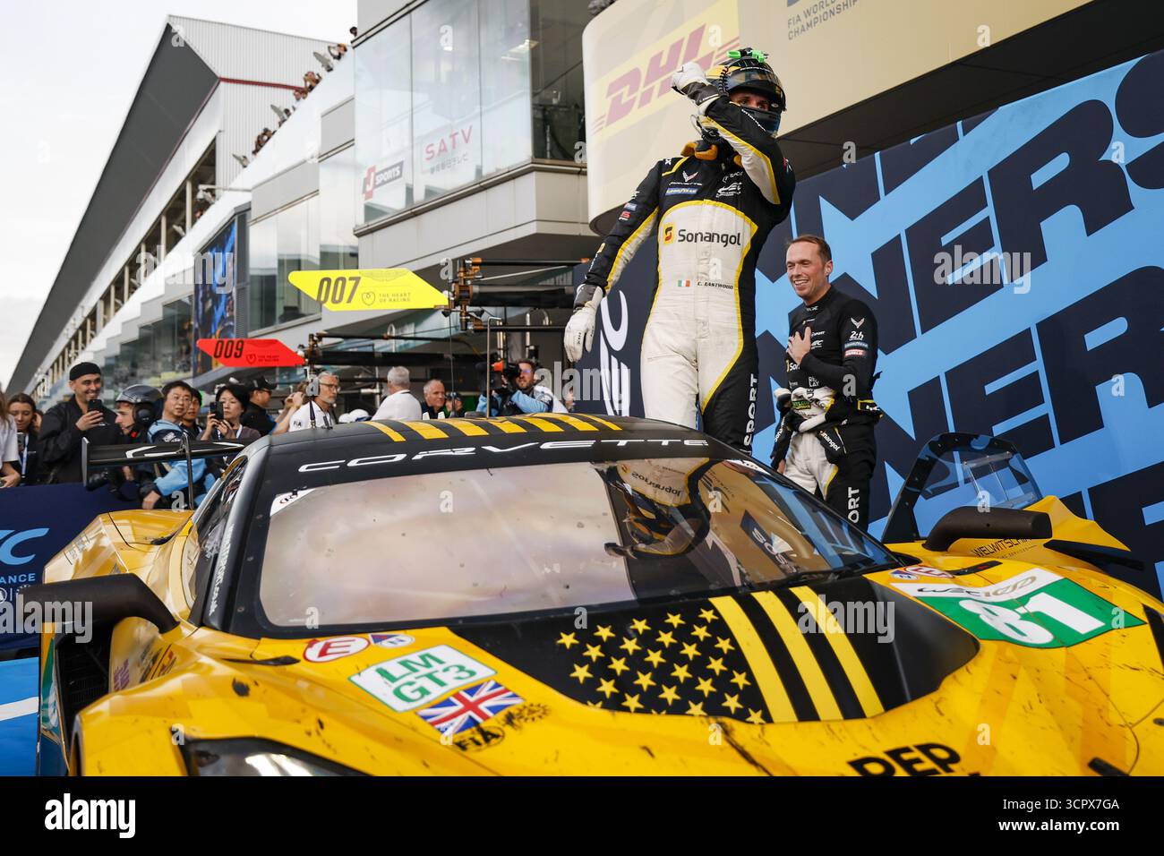 EASTWOOD Charlie (irl), TF Sport, Chevrolet Corvette Z06 GT3.R #81, LM ...