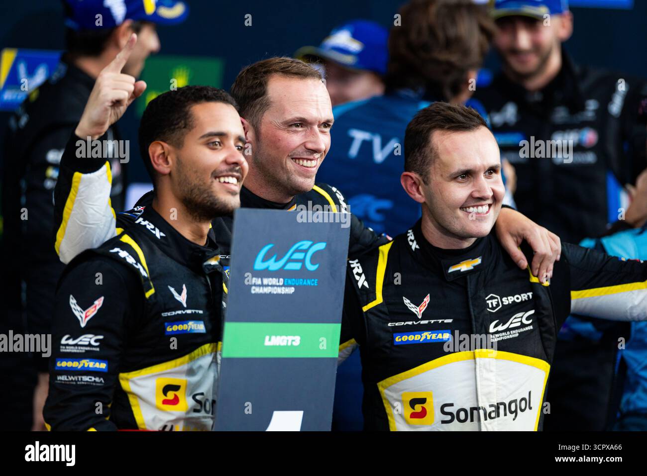 VAN ROMPUY Tom (bel), TF Sport, Chevrolet Corvette Z06 GT3.R #81, LM ...