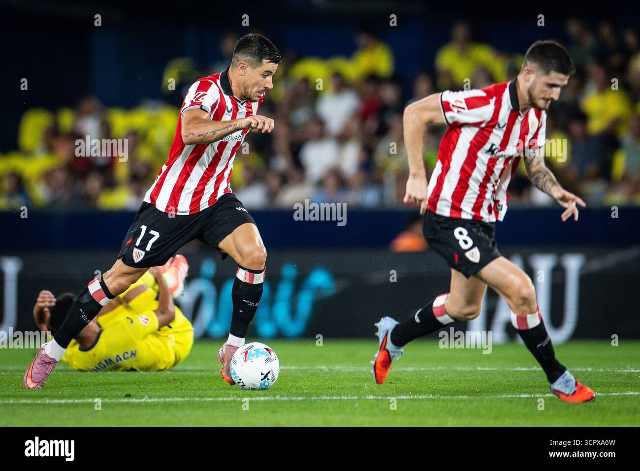 Yuri BERCHICHE of Athletic Bilbao and Oihan SANCET of Athletic Bilbao ...