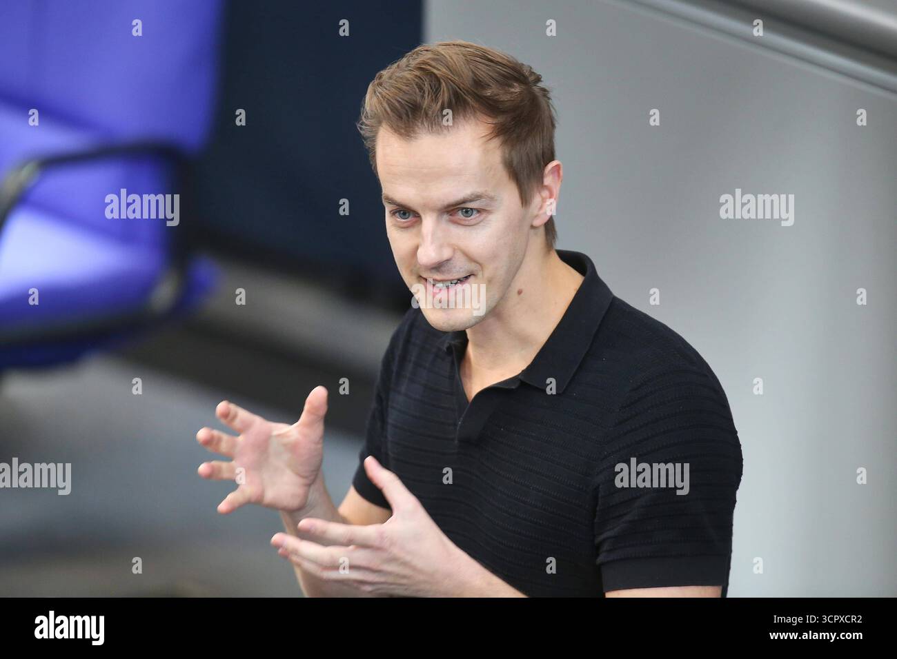 Berlin, Deutschland, 25.09.2025: Deutscher Bundestag: 28. Bundestagssitzung - Haushaltswoche ...