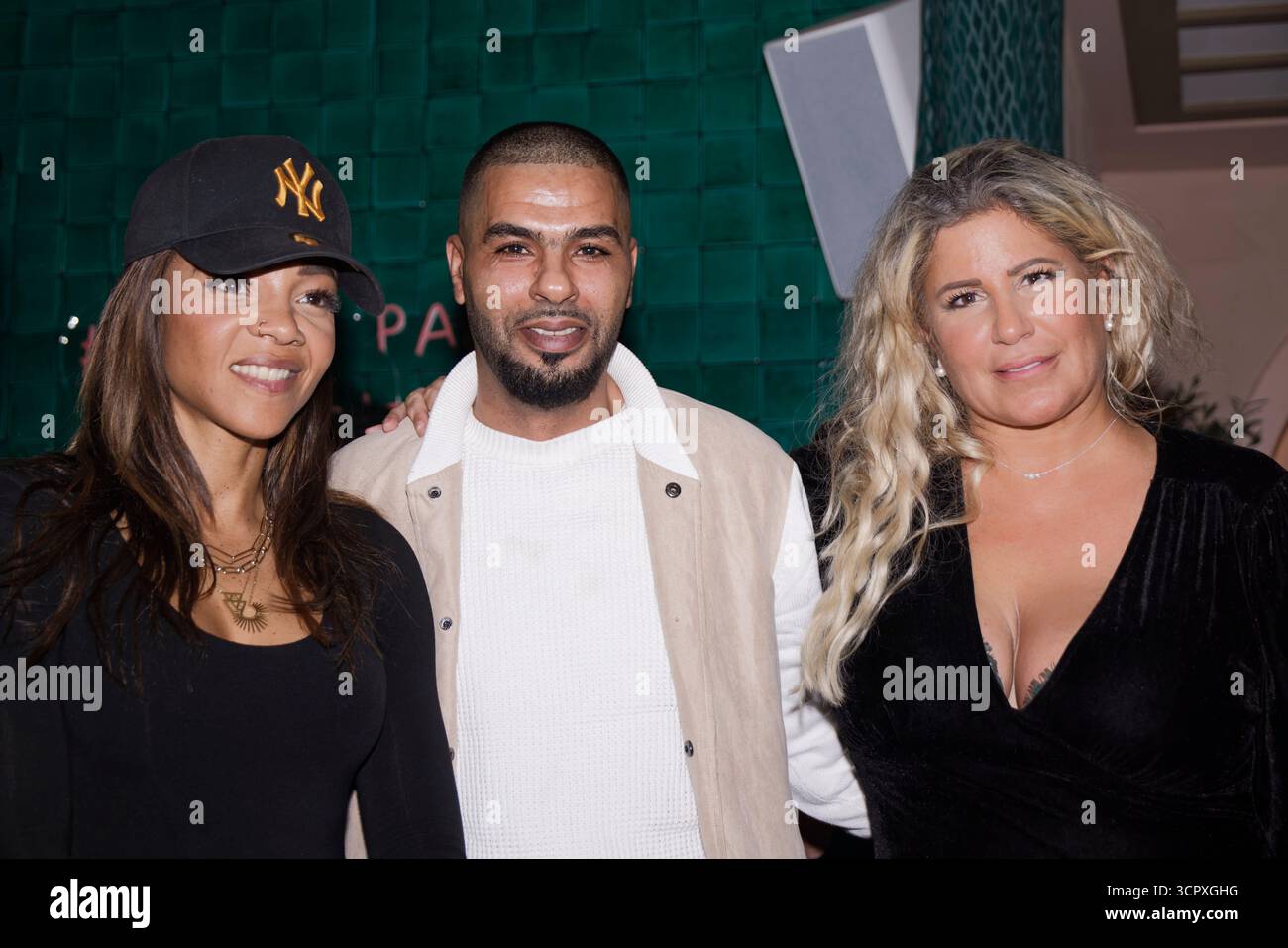 Paris, France. 28th Sep, 2025. Singer Louisy Joseph, Rashid Debbouze ...